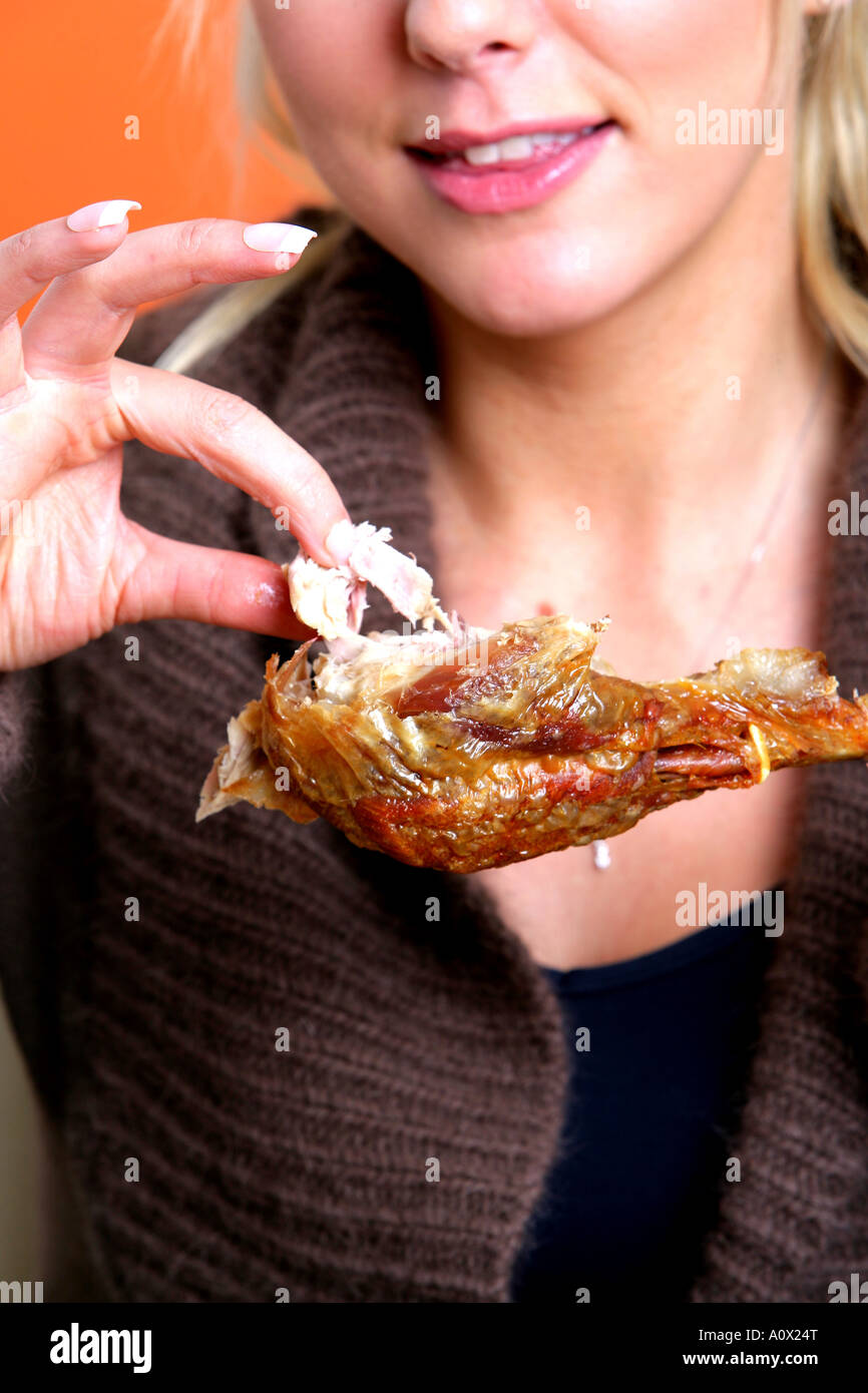 Woman turkey leg hi-res stock photography and images - Alamy