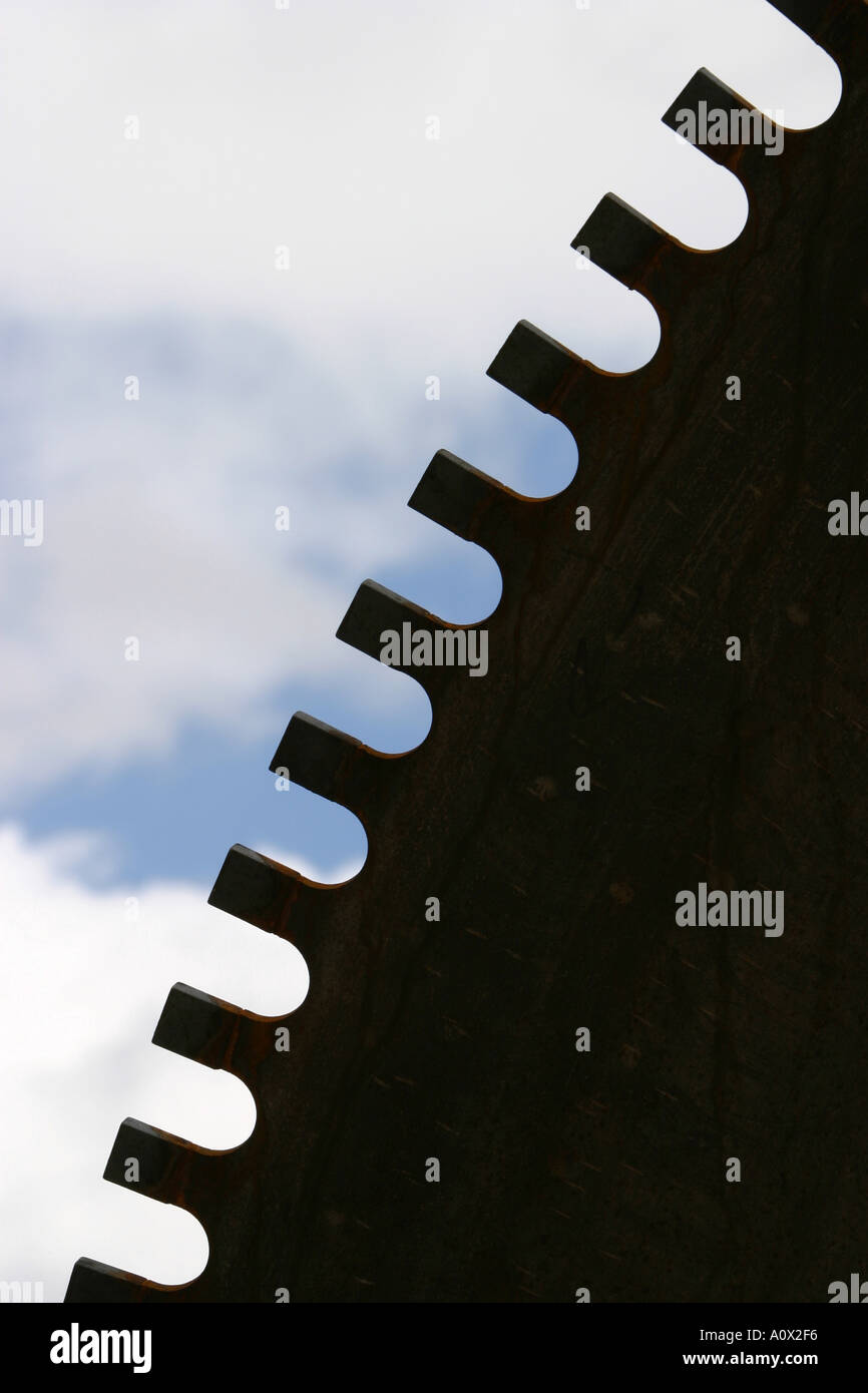 Sharp serrated edges hi-res stock photography and images - Alamy