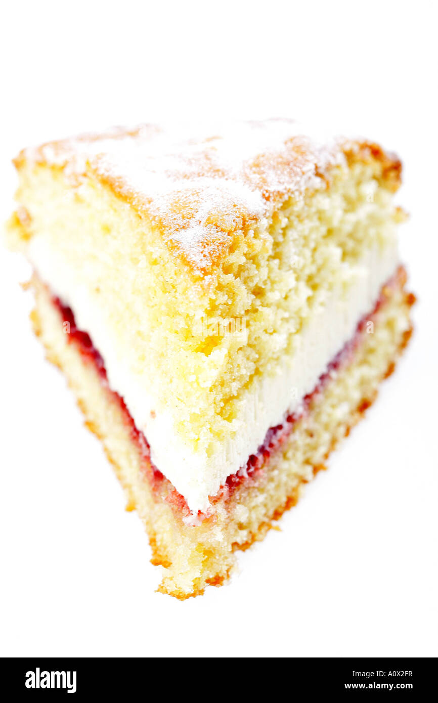 Victoria Sponge Cake Stock Photo - Alamy