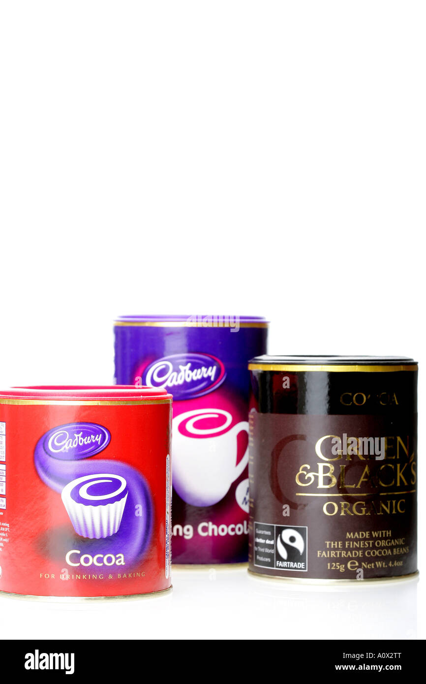 Cocoa powder chocolate powders hi-res stock photography and images - Alamy