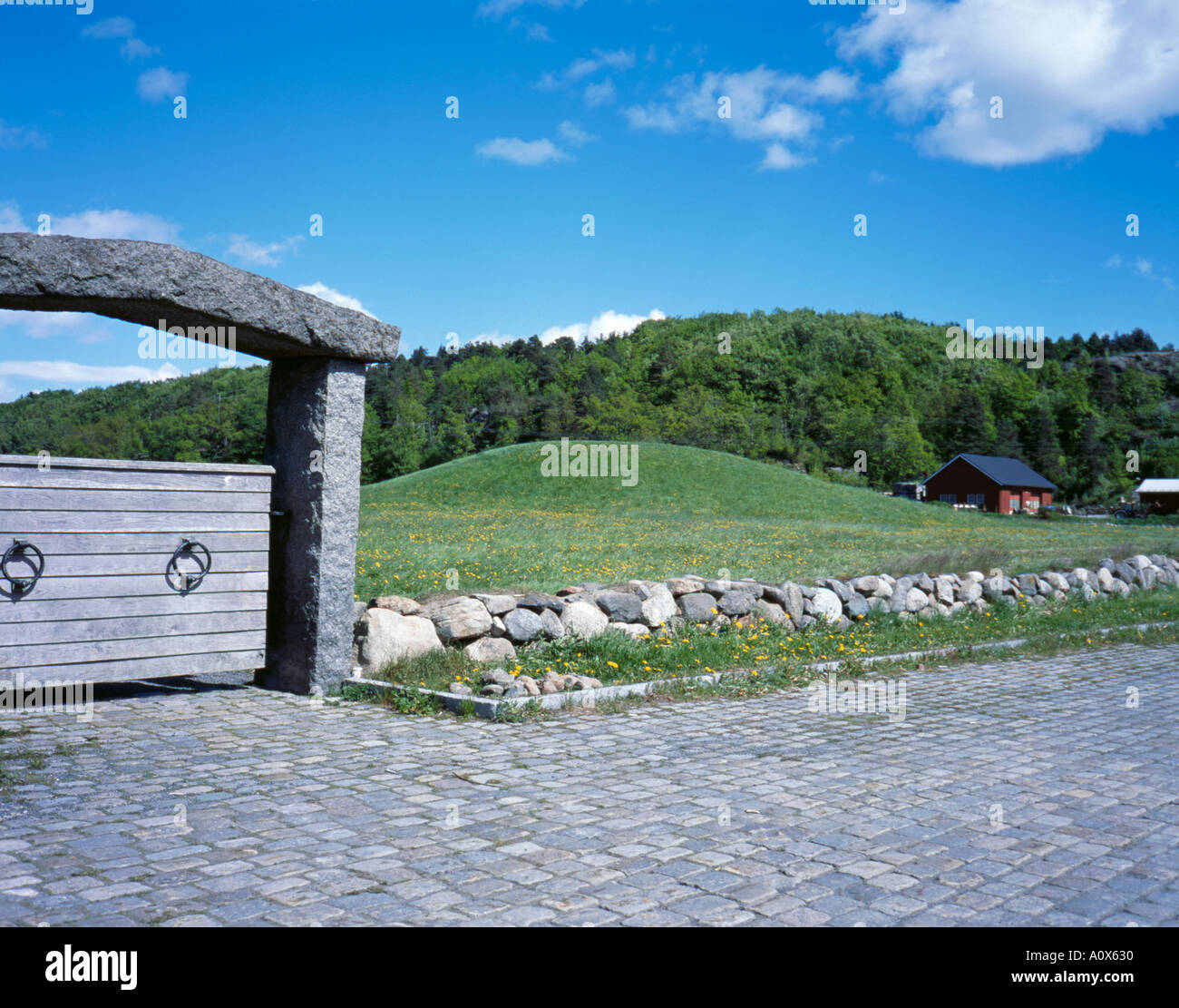 Gokstad mound sandefjord norway hi-res stock photography and images - Alamy