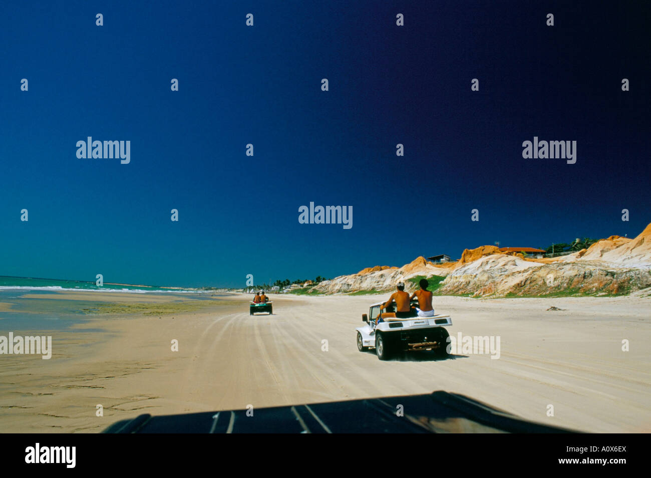 Dune buggies on sandy beach hi-res stock photography and images - Alamy