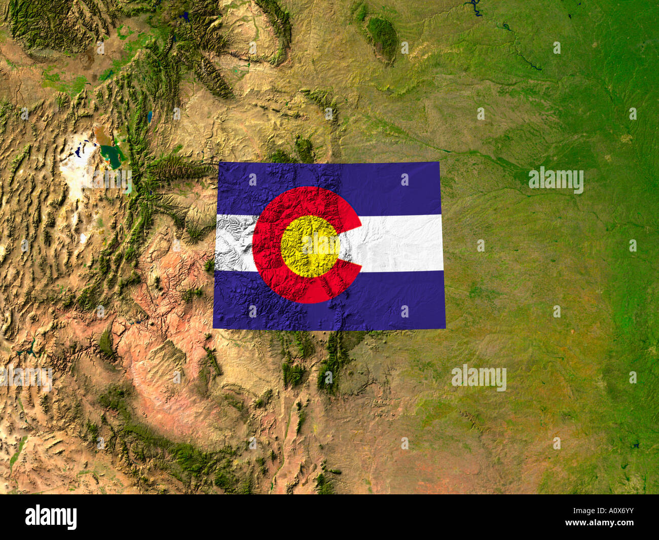Colorado geography hi-res stock photography and images - Alamy