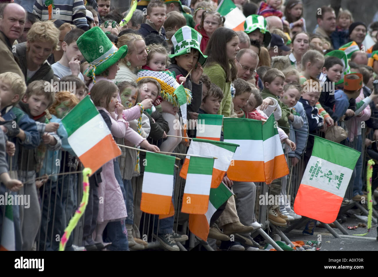 Celebrations parades crowds flags hi-res stock photography and images ...