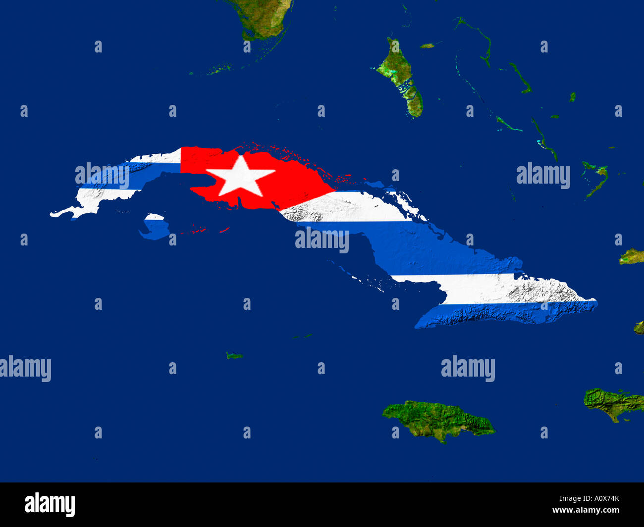 Maps of cuba hi-res stock photography and images - Alamy