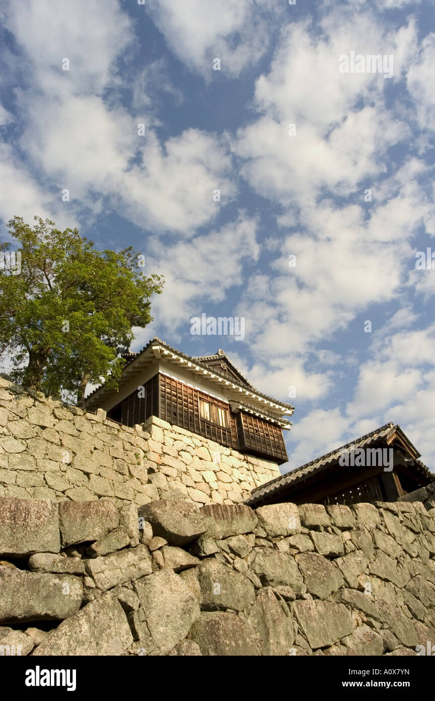 Matsuyama castle Matsuyama city Shikoku Japan Asia Stock Photo - Alamy