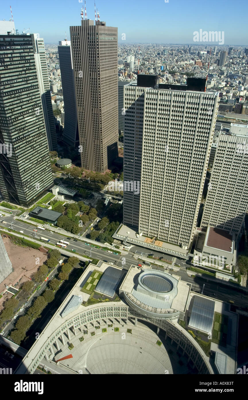 Shinjuku buildings aerial photography hi-res stock photography and images - Alamy