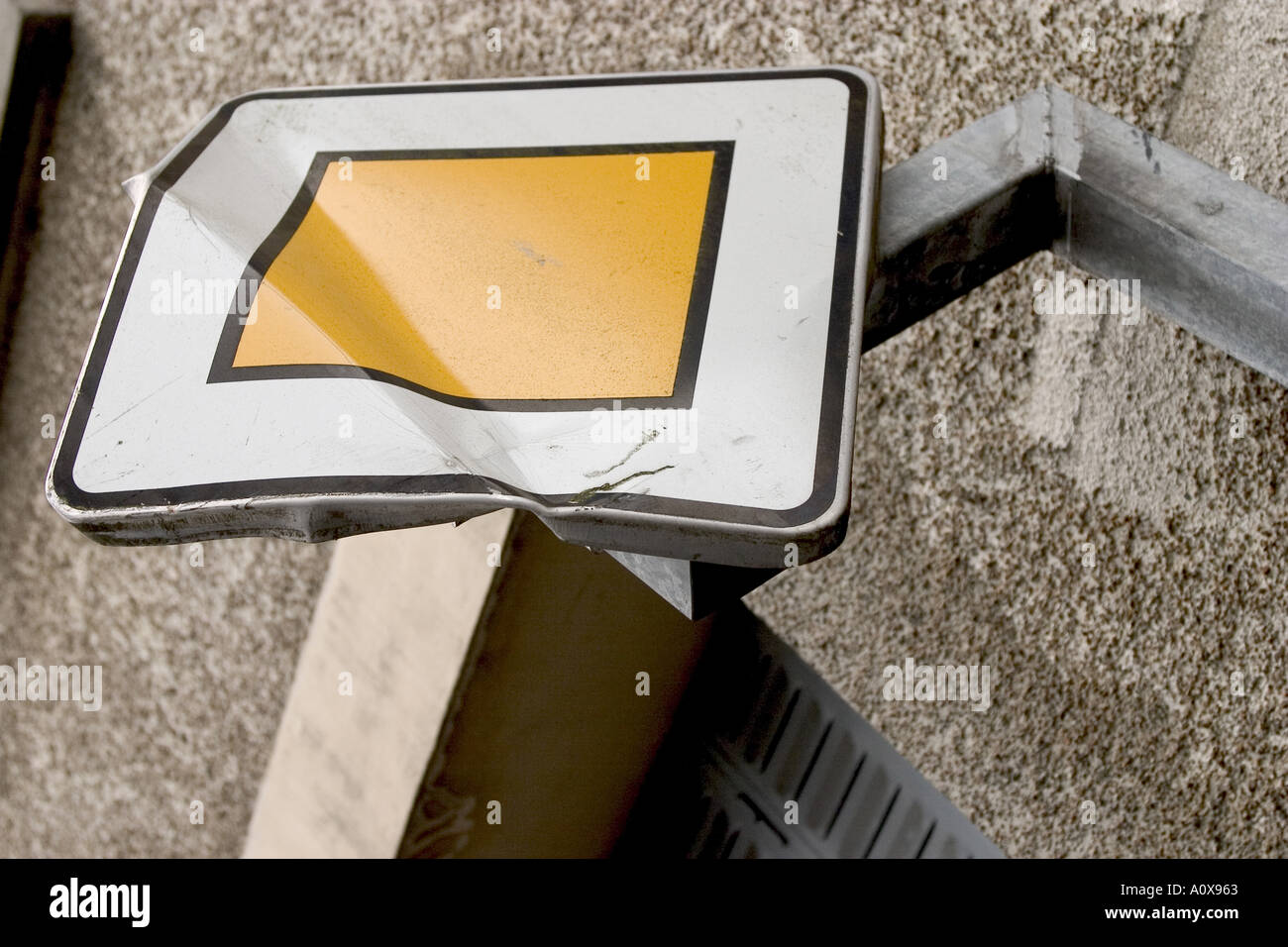 Fallen signboard hi-res stock photography and images - Alamy