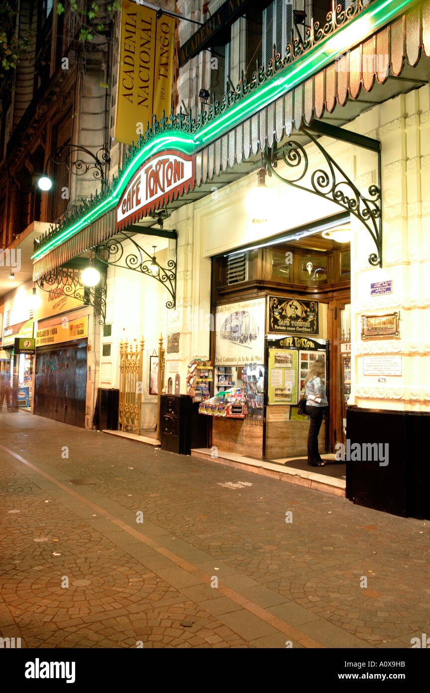 South America Argentina Buenos Aires Famous Restaurant Cafe Tortoni ...
