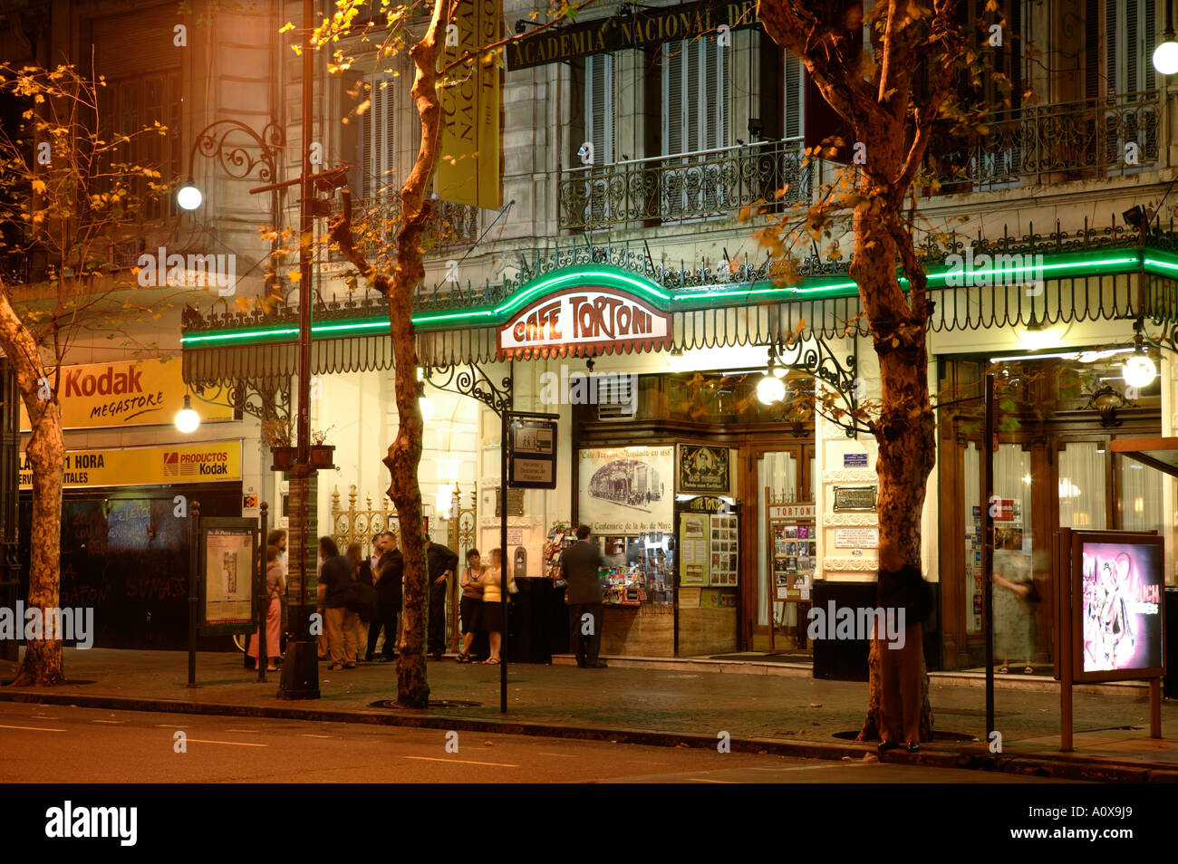 South America Argentina Buenos Aires Famous restaurant Cafe Tortoni ...