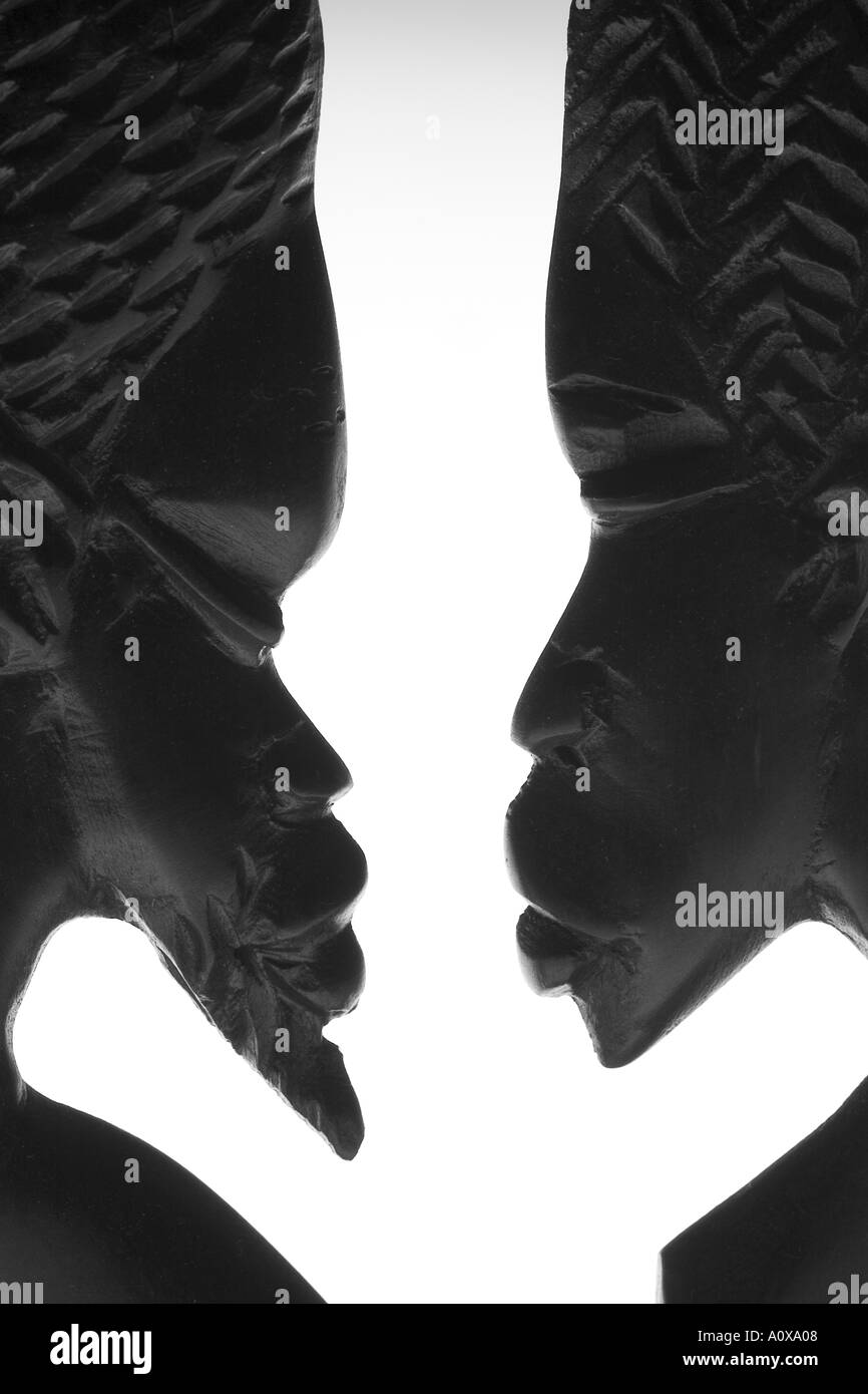 Female figure figurine Black and White Stock Photos & Images - Alamy