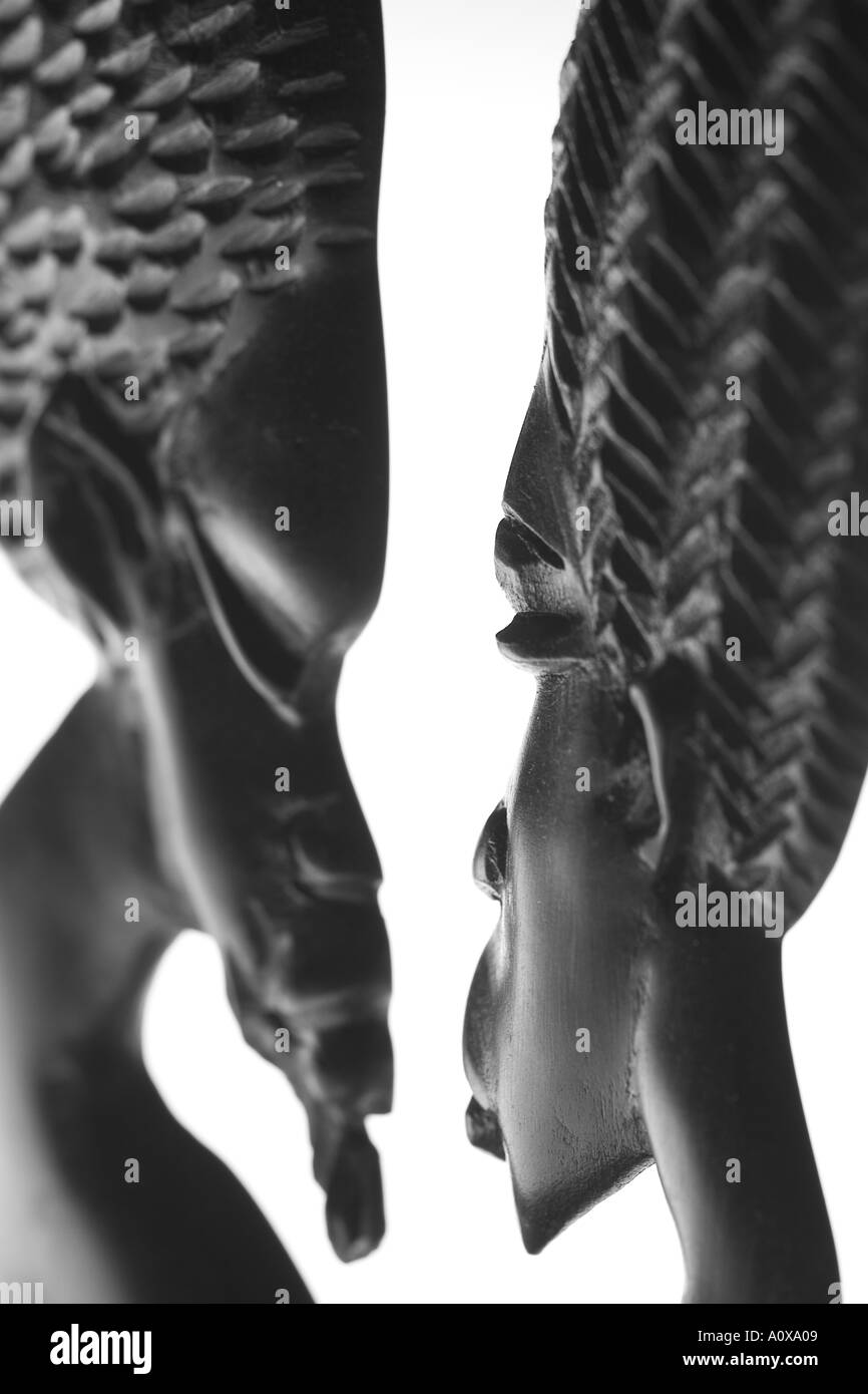 Female figure figurine Black and White Stock Photos & Images - Alamy