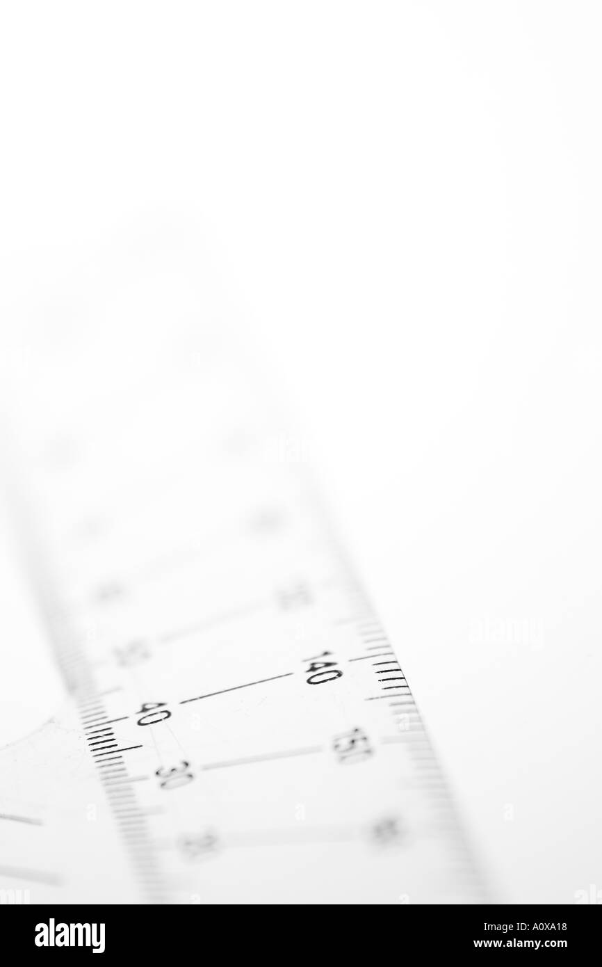 Ruler markings Black and White Stock Photos & Images - Alamy