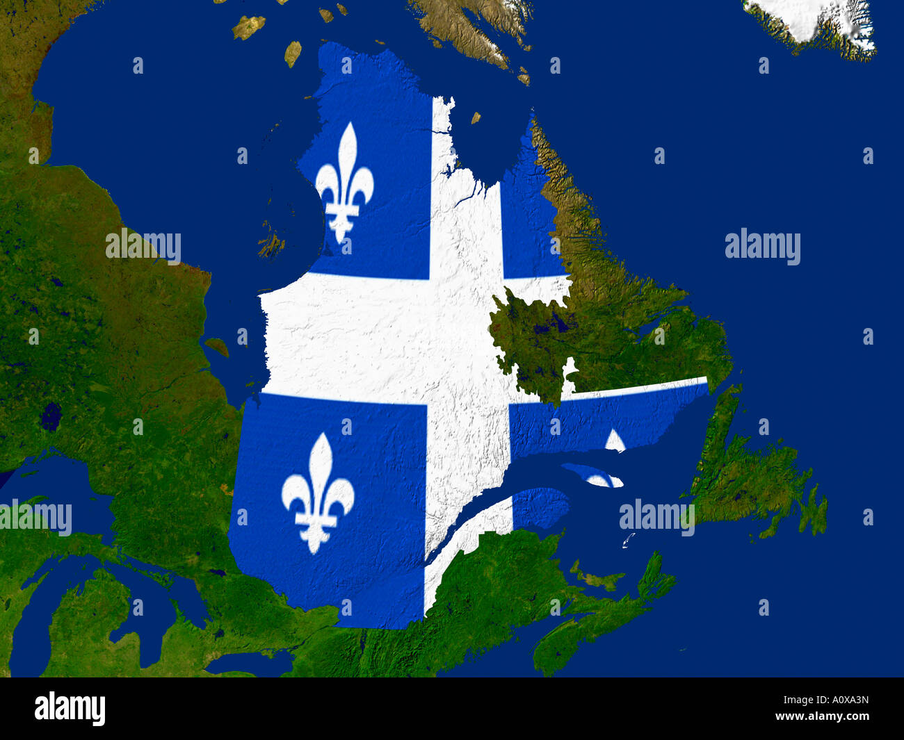 Quebec geography hi-res stock photography and images - Alamy