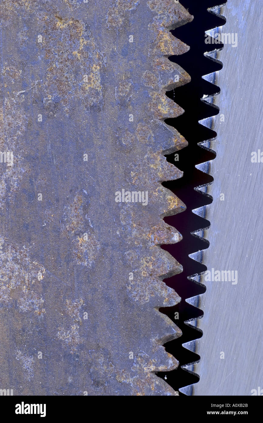 Jagged edge saw hi-res stock photography and images - Alamy