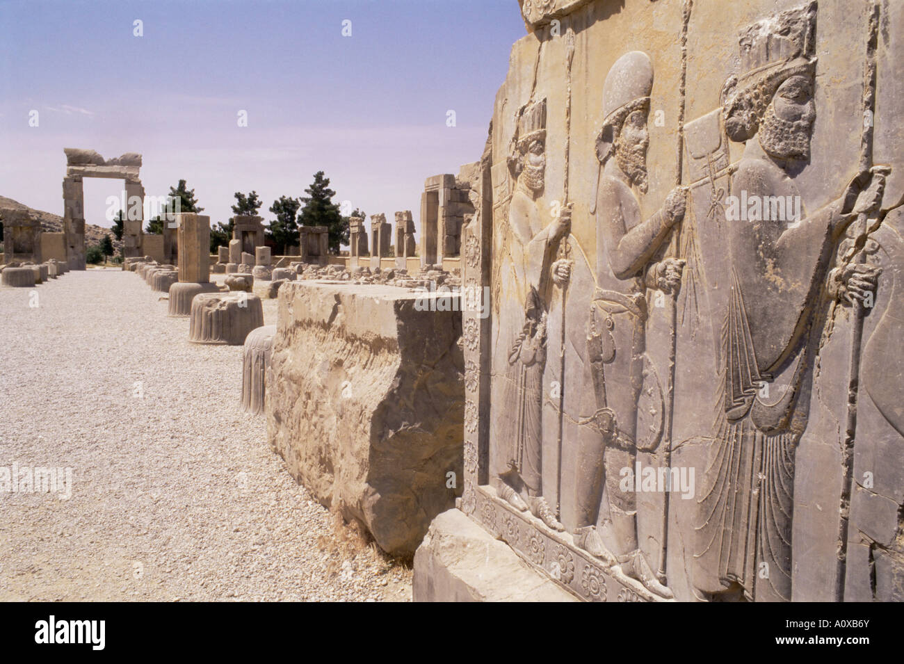 Persepolis UNESCO World Heritage Site Iran Middle East Stock Photo - Alamy