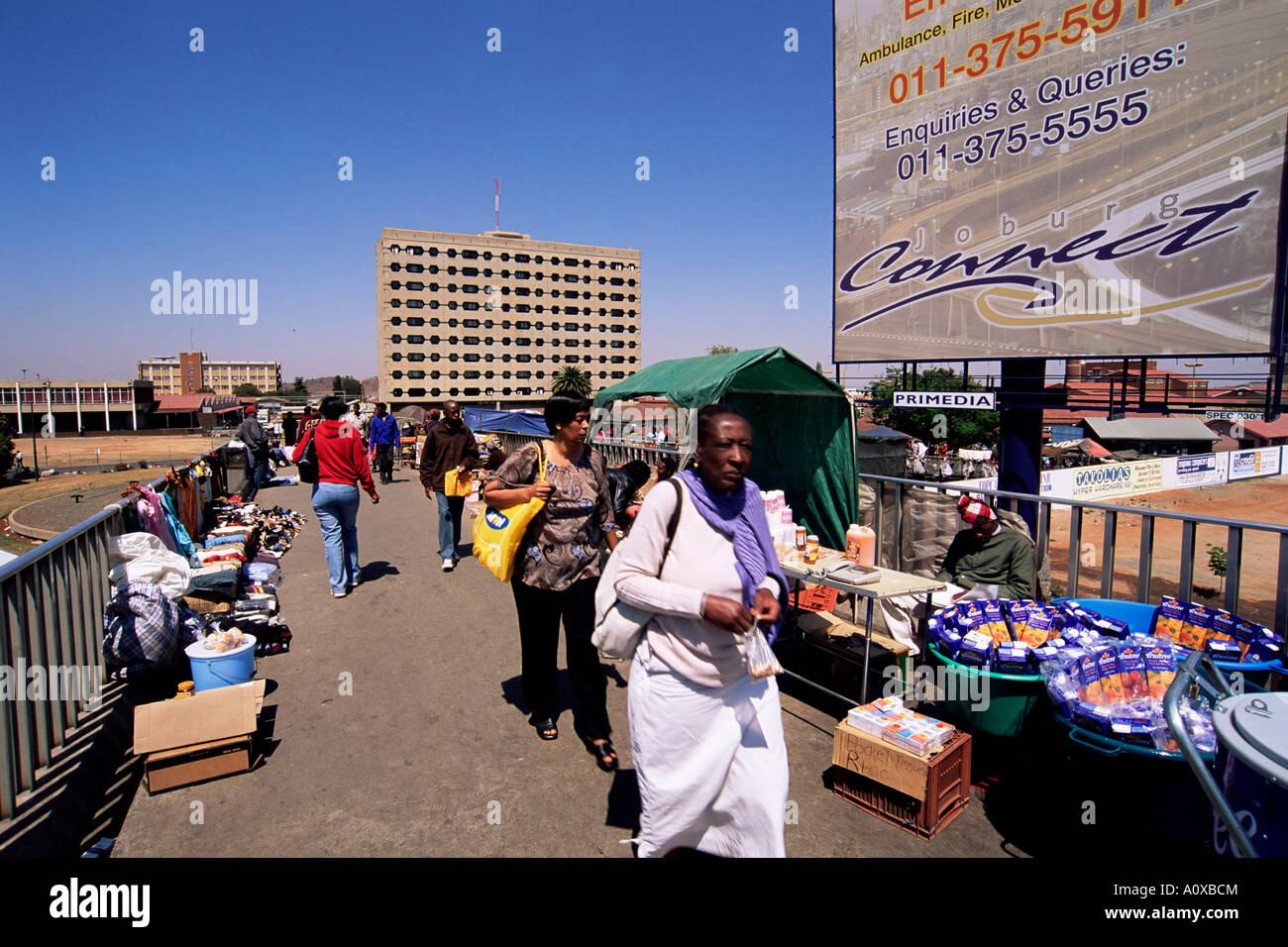 Street scene Soweto Johannesburg South Africa Africa Stock Photo - Alamy