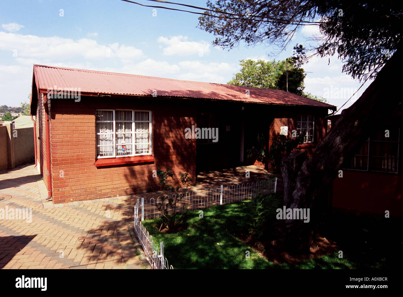 Nelson Mandela s house Soweto Johannesburg South Africa Stock Photo - Alamy