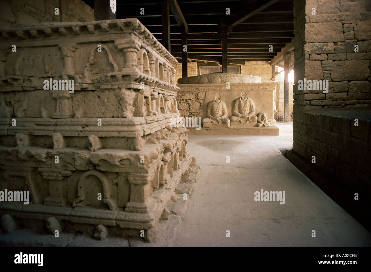Jaulian site Taxila UNESCO World Heritage Site Pakistan Asia Stock ...