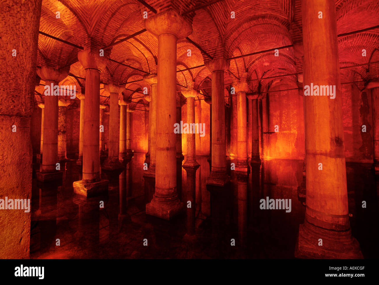 Basilica Cistern Istanbul Turkey Stock Photo - Alamy