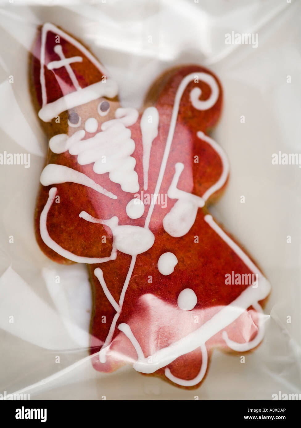 Gingerbread Santa Claus Stock Photo - Alamy