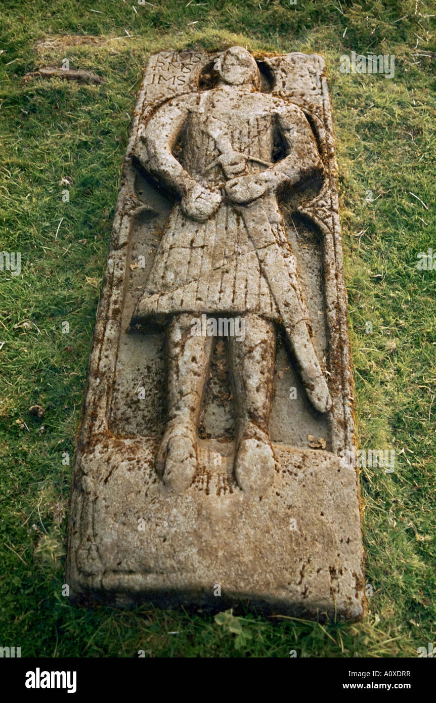 Crusader grave St Columba s Chapel Isle of Skye Highland region ...