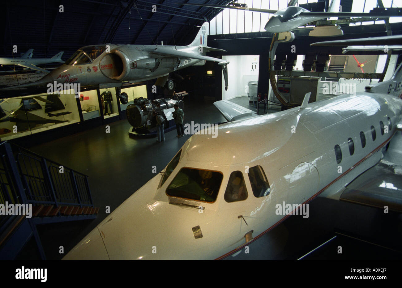 United Kingdom, England, London. Flight section at the Science Museum ...