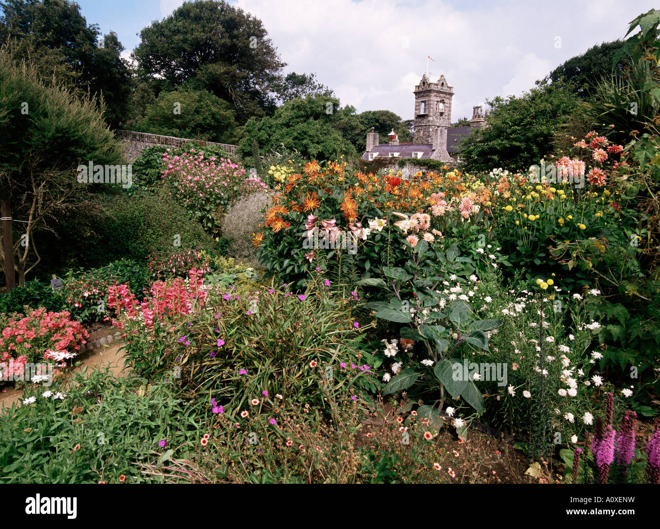 Seignurie Garden Island of Sark Channel Islands United Kingdom Europe ...