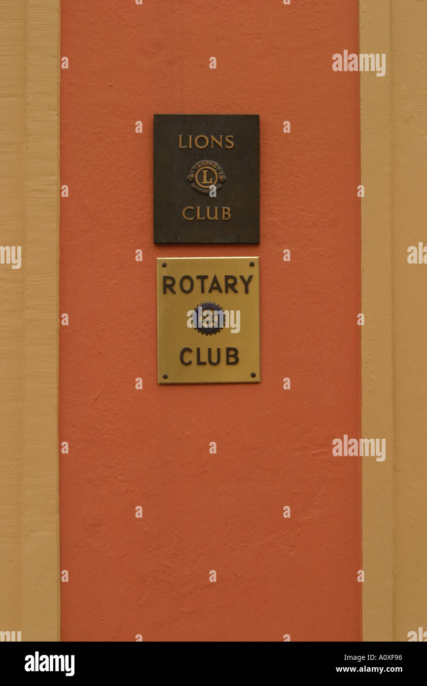 Rotary club board hi-res stock photography and images - Alamy