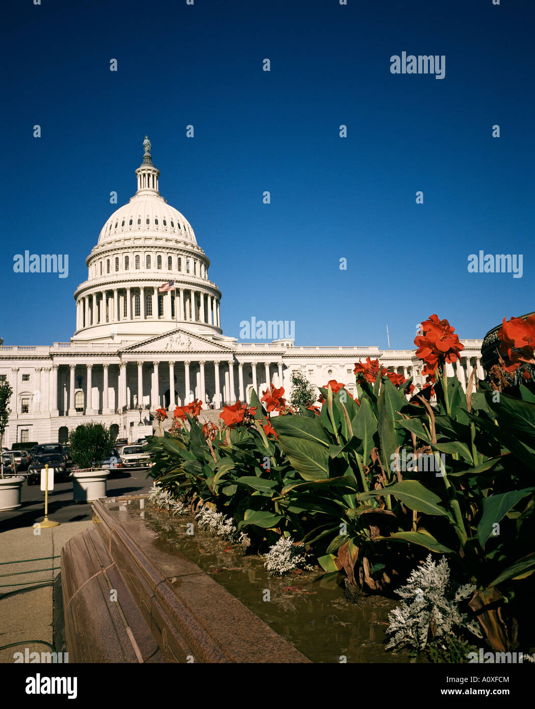 The Capitol Building from the east Washington D C United States of ...