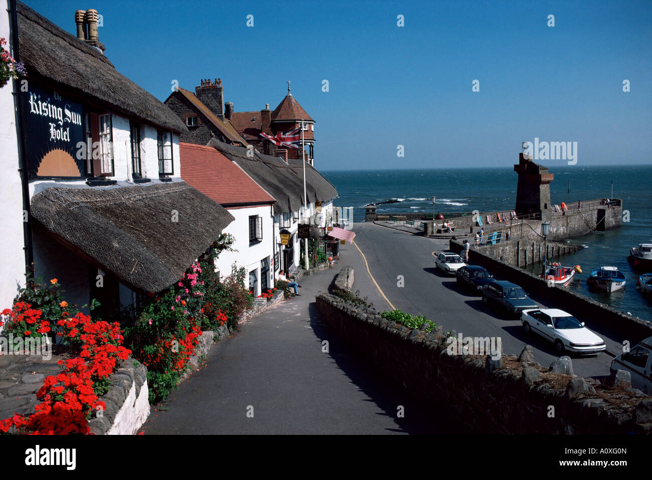 Lynmouth Devon England United Kingdom Europe Stock Photo - Alamy