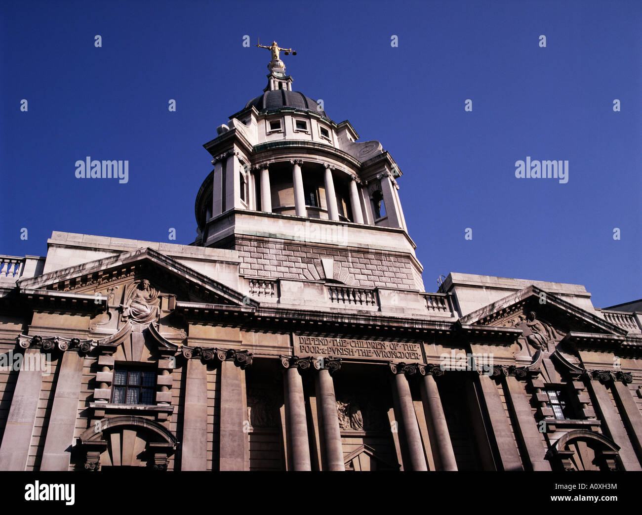 The Old Bailey London England United Kingdom Europe Stock Photo - Alamy