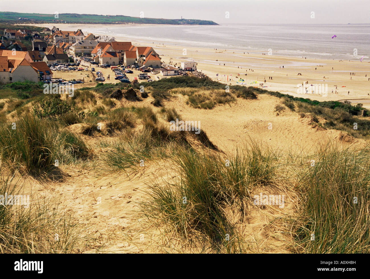 Wissant Plage between Calais and Boulogne Pas de Calais France Europe ...