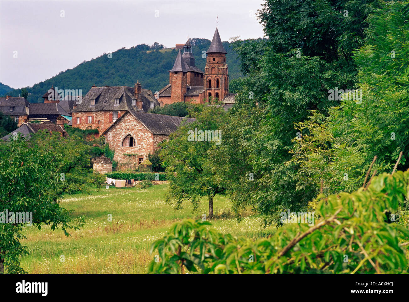 Collonges la Rouge Correze Limousin France Europe Stock Photo - Alamy
