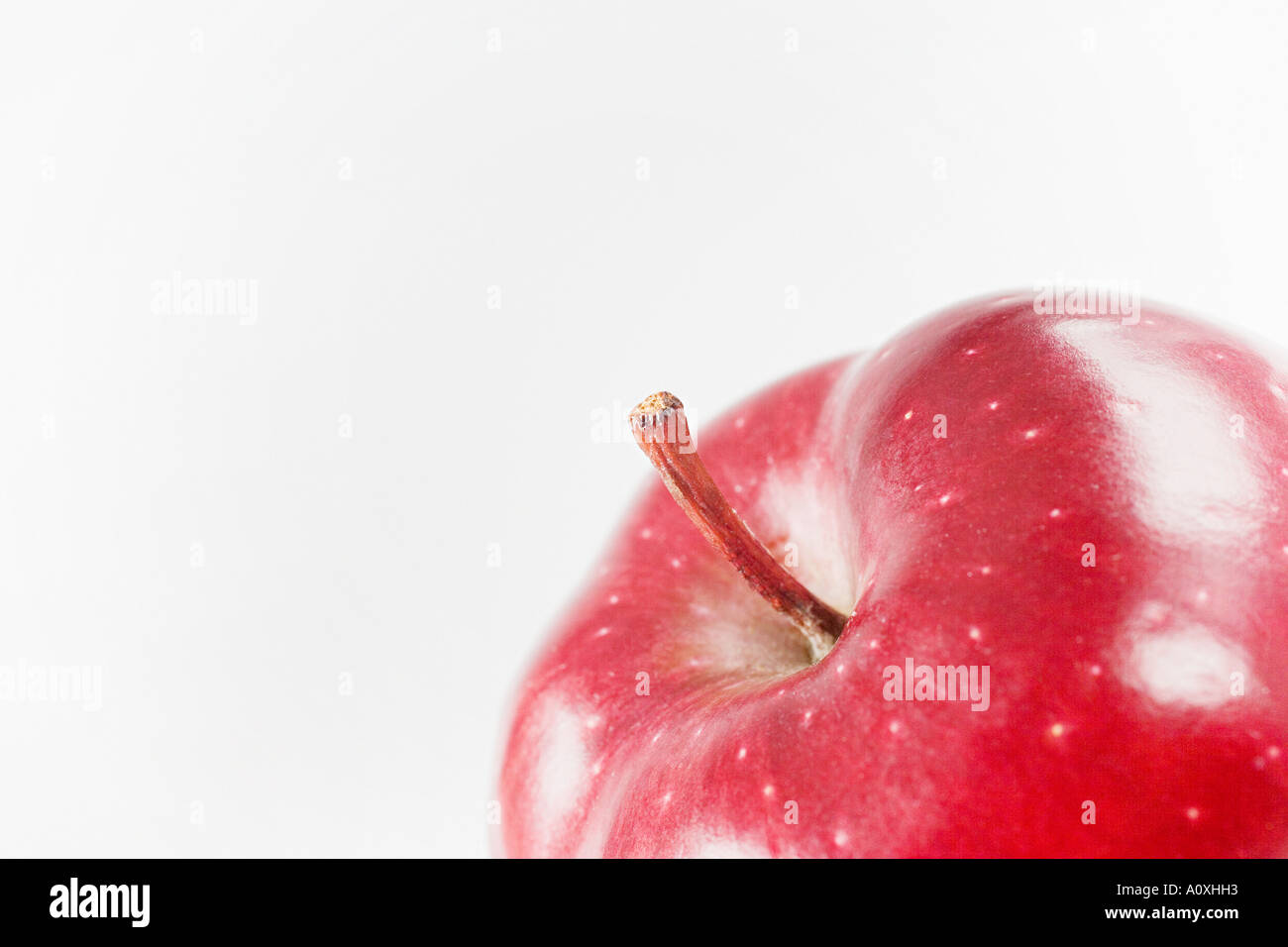 One red apple Stock Photo - Alamy