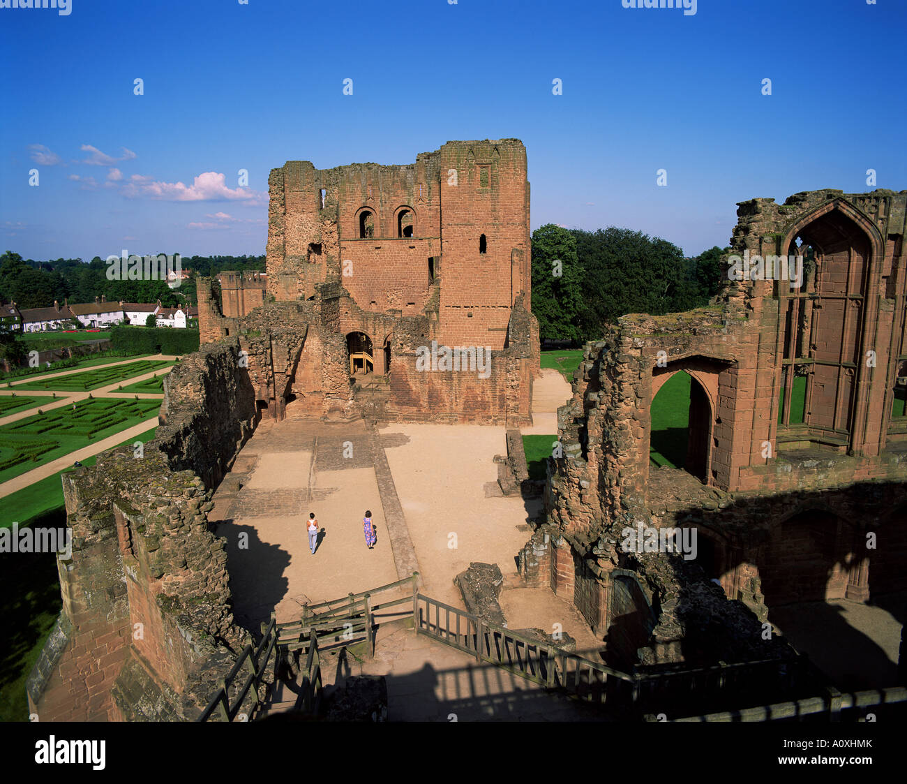 Kenilworth Castle Warwickshire England United Kingdom Europe Stock ...