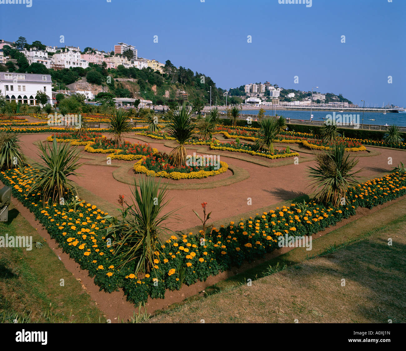 Torre Abbey Gardens Torquay Devon England United Kingdom Europe Stock ...