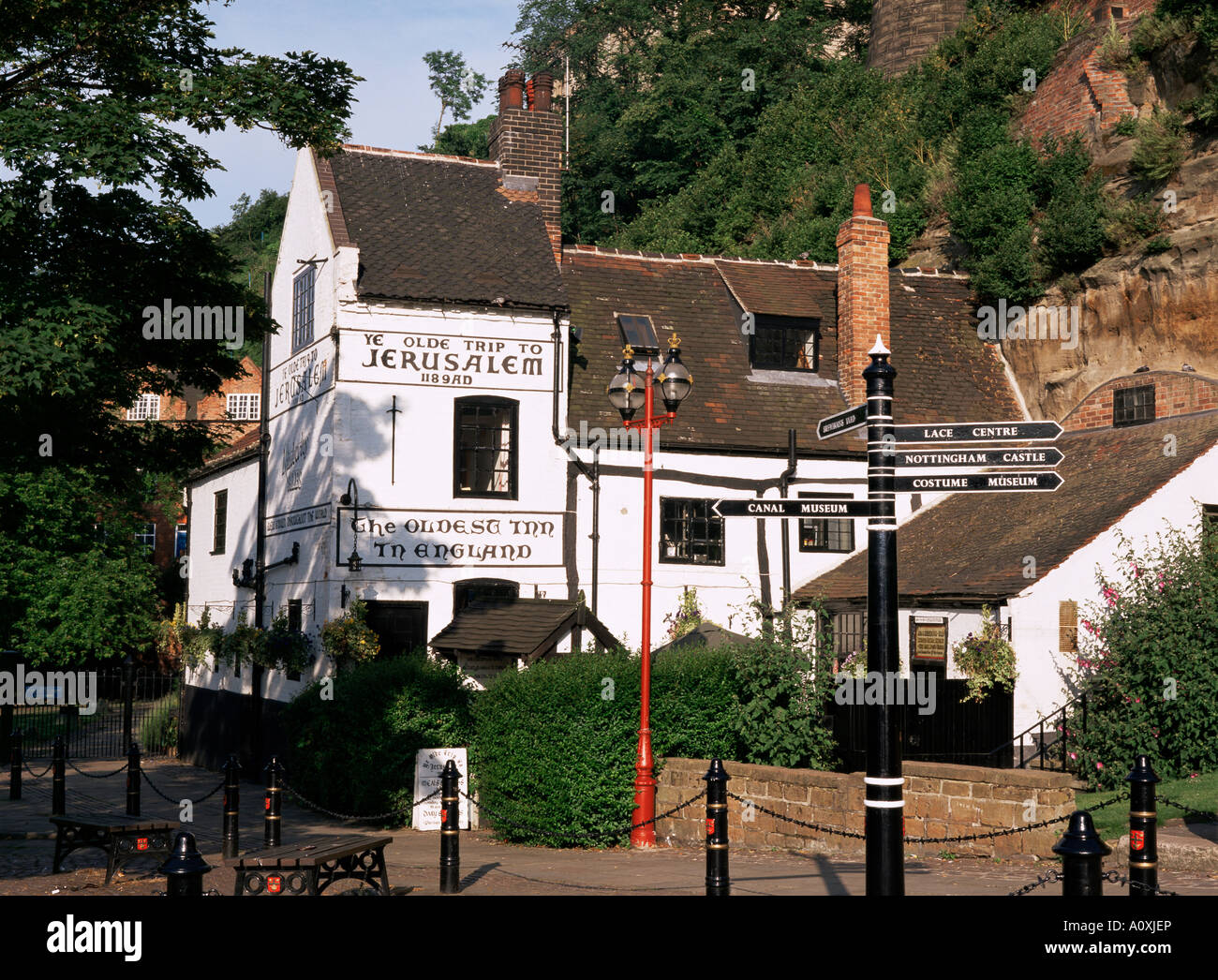Ye Olde Trip to Jerusalem the oldest inn in England Nottingham ...
