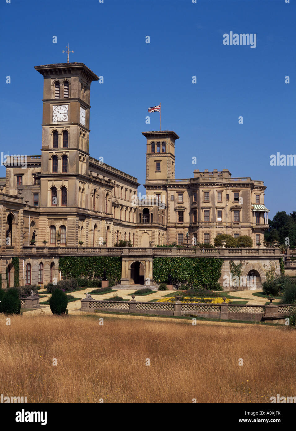 Osborne house isle of wight exterior hi-res stock photography and ...