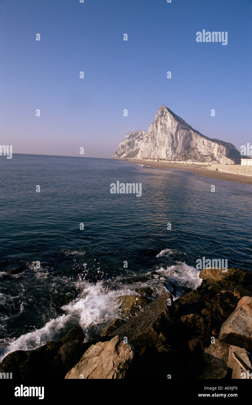 The Rock of Gibraltar Mediterranean Europe Stock Photo - Alamy