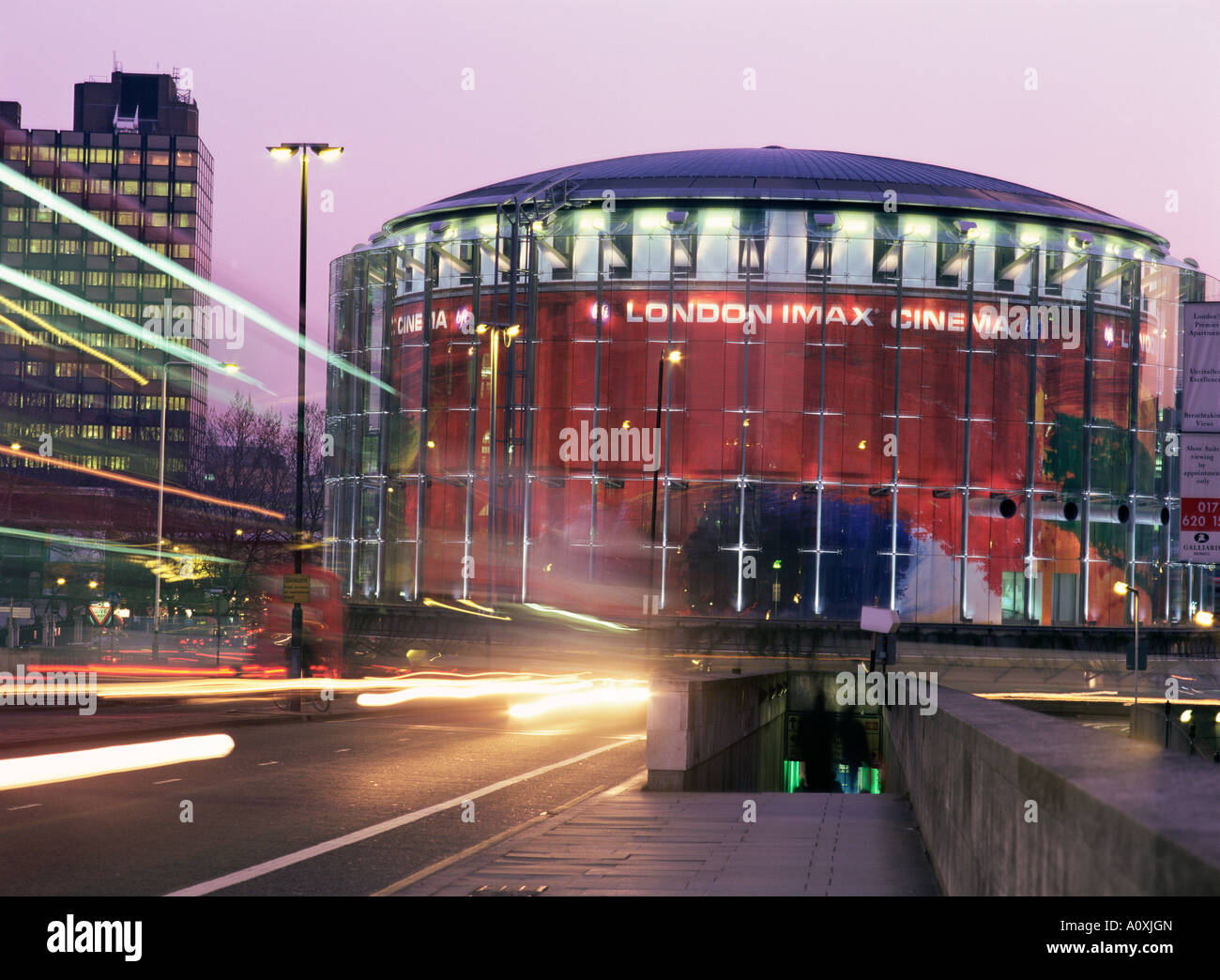 Imax cinema Waterloo London England United Kingdom Europe Stock Photo ...