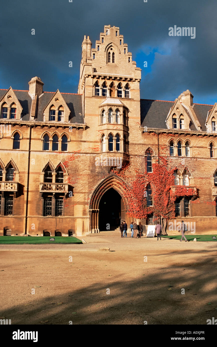 Christ Church College Oxford Oxfordshire England United Kingdom Europe ...