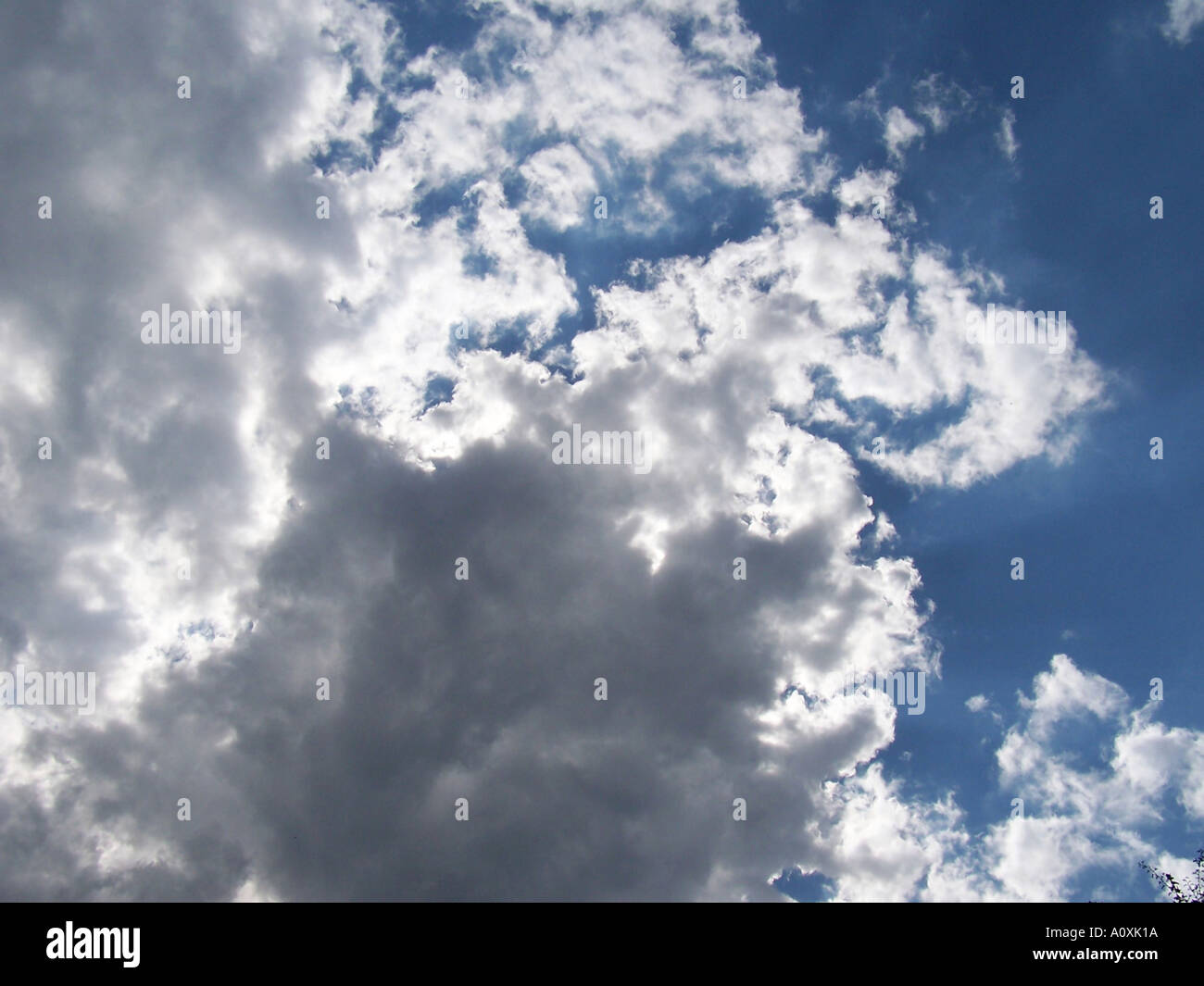 Sky and cloud scene Stock Photo - Alamy