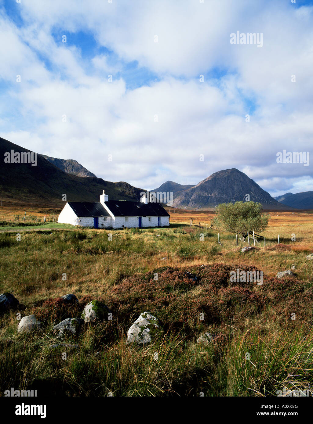 Landscape near Glencoe Highland region Scotland United Kingdom Europe ...