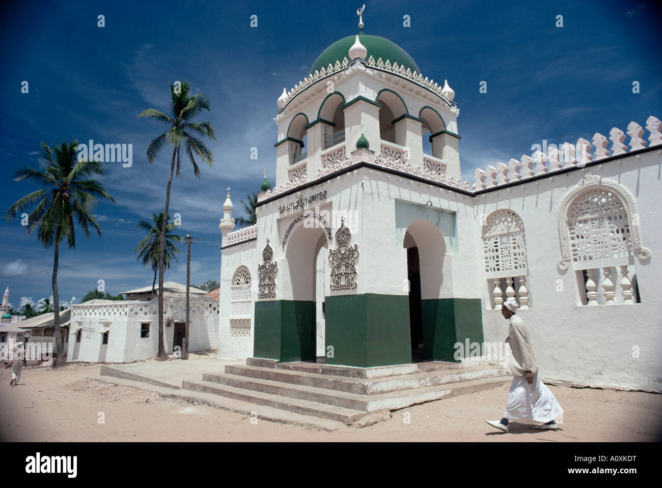 Riyadha mosque Lamu Island Kenya East Africa Africa Stock Photo - Alamy