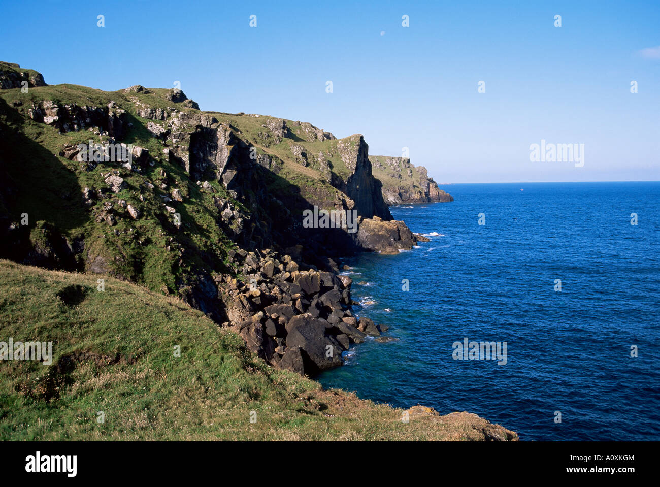 Pentire Point Cornwall England United Kingdom Europe Stock Photo - Alamy