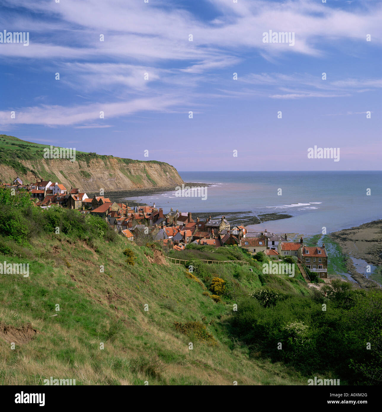 Robin Hood s Bay Yorkshire England United Kingdom Europe Stock Photo ...