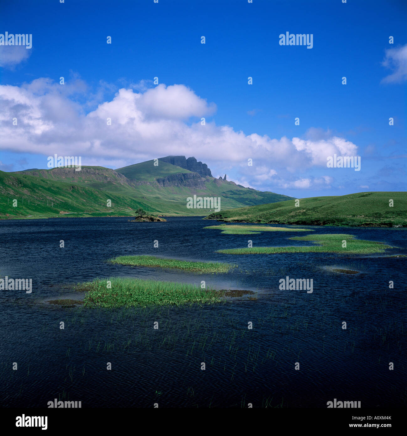 Loch Fada and the Storr Isle of Skye Highland region Scotland United ...