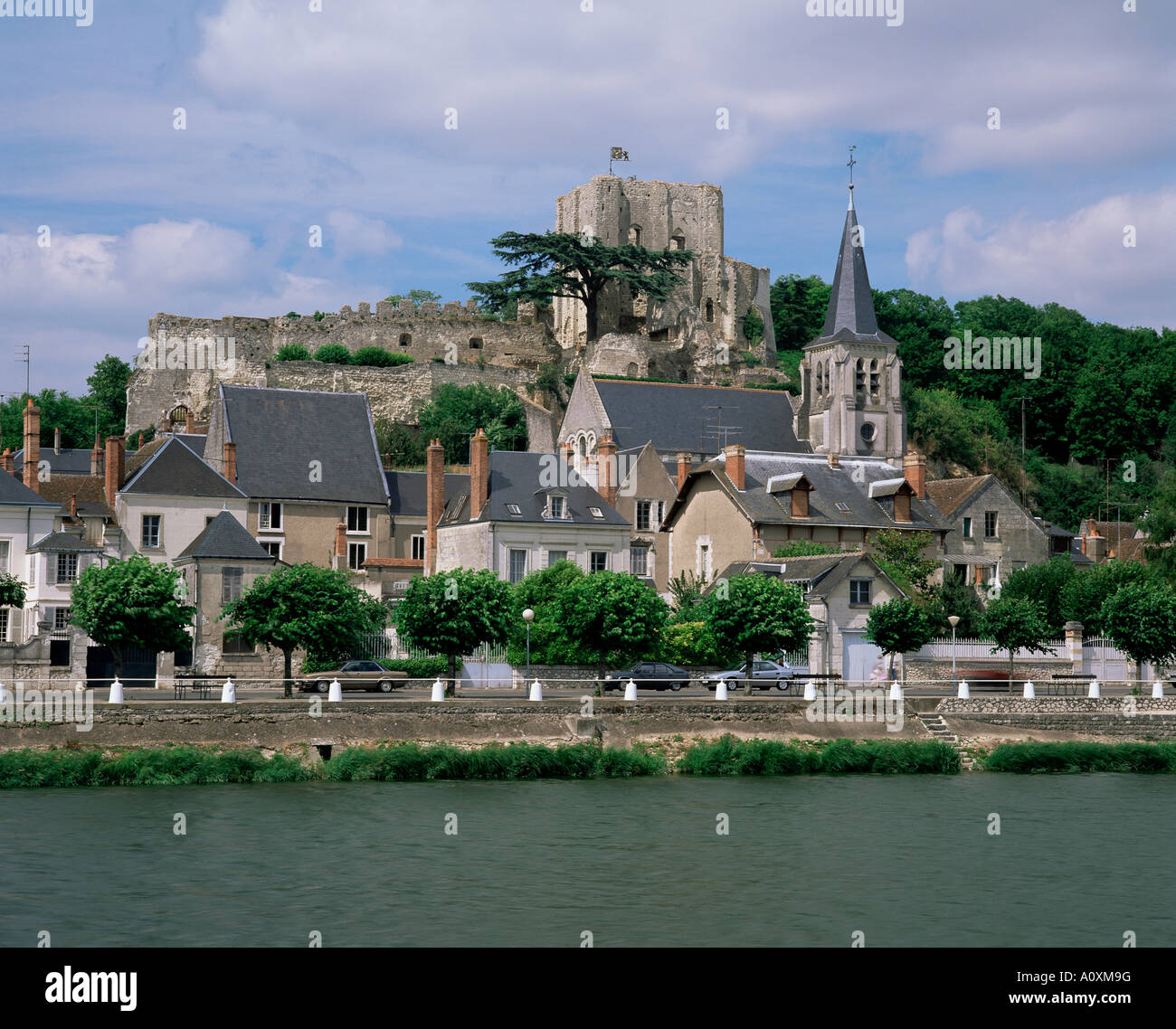 Montrichard Loire Valley Centre France Europe Stock Photo - Alamy