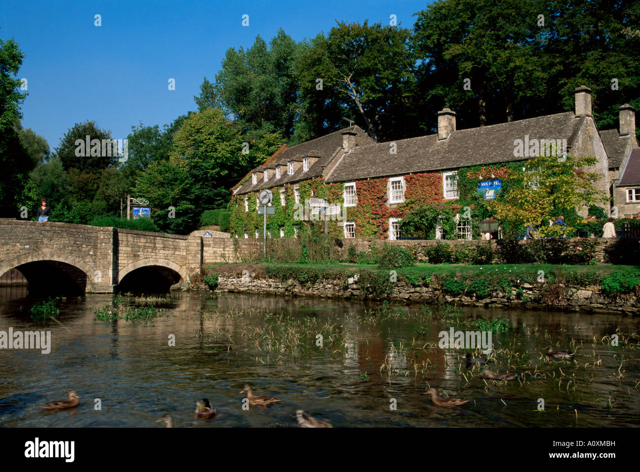 Swan Hotel Bibury Gloucestershire The Cotswolds England United Kingdom ...